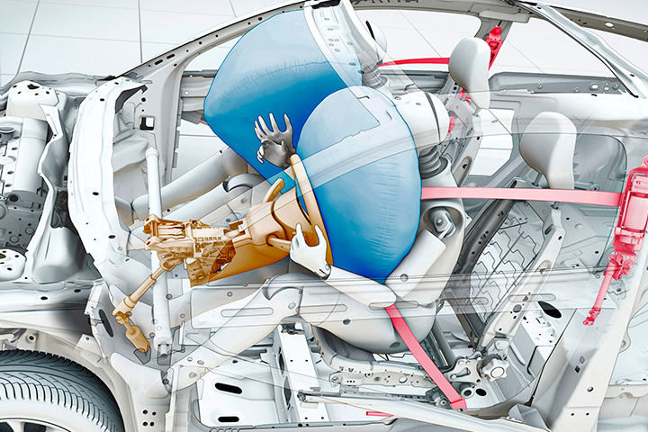 ¿Cómo funcionan los airbags? | Mitsubishi Motors